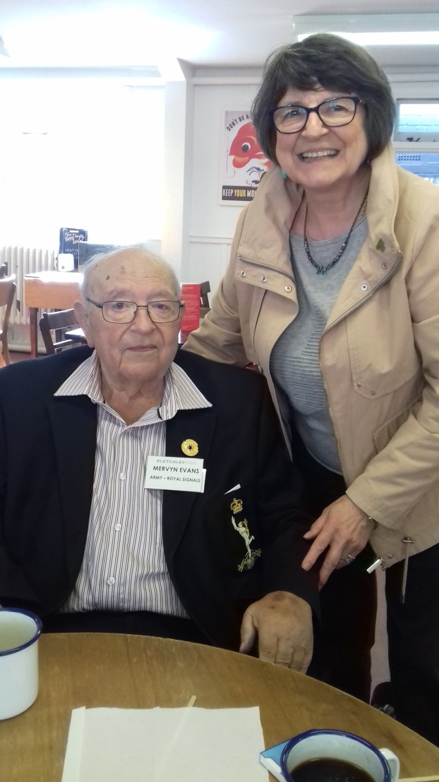 A great day for Bletchley Park veterans. More than 80 were honoured on ...
