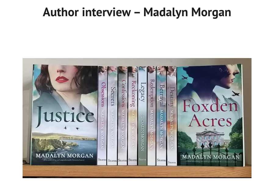 I Heart Books interview – Madalyn Morgan